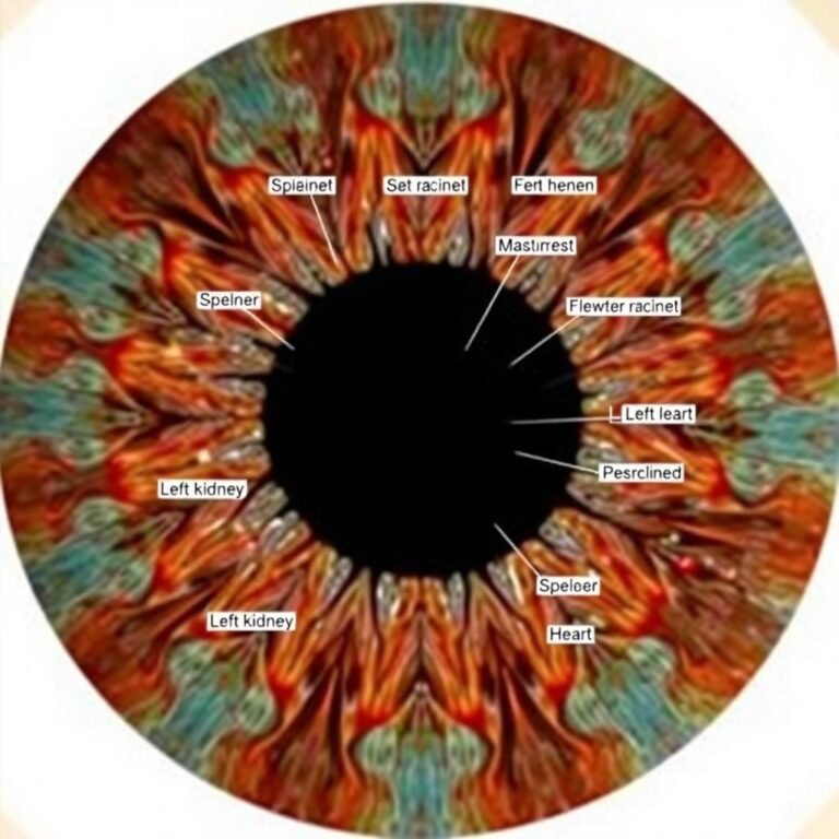 Understanding The Iridology Chart: Complete Guide To Iris Analysis