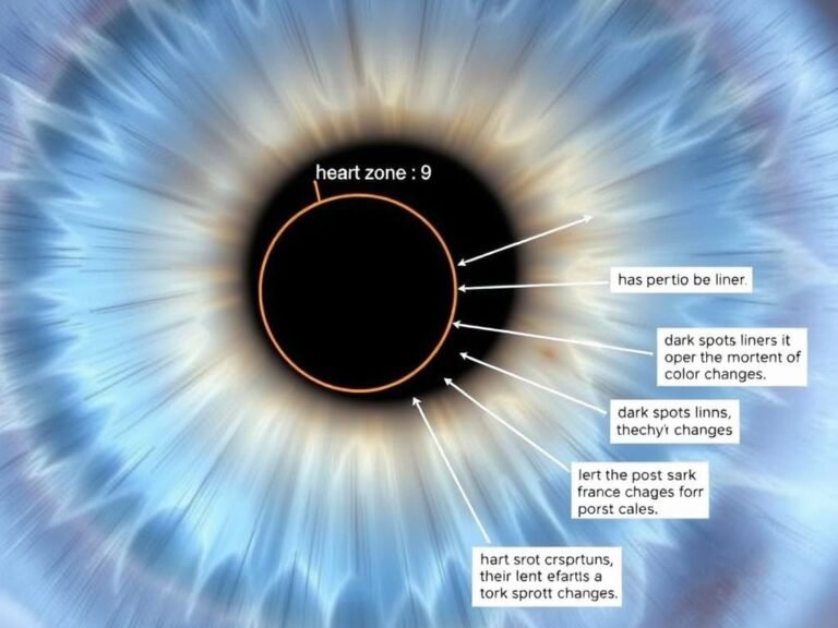 Understanding Iridology Map Left Eye:: Zones & Health Insights