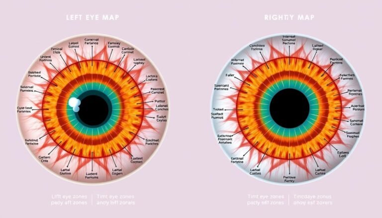 Understanding Iridology Map Left Eye:: Zones & Health Insights