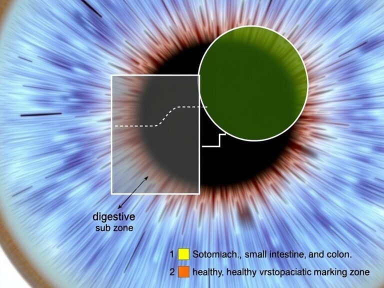 Understanding Iridology Map Left Eye:: Zones & Health Insights