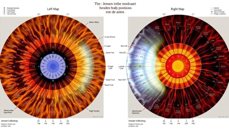 Mapa Iridológico Jensen: Guía Completa De Análisis Del Iris