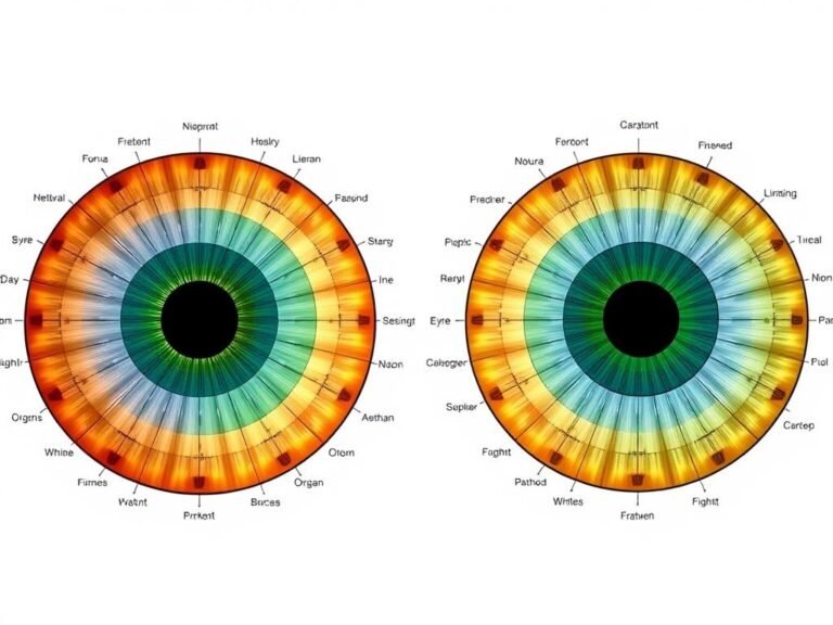 Iris Chart Iridology: Complete Guide To Eye Analysis Maps