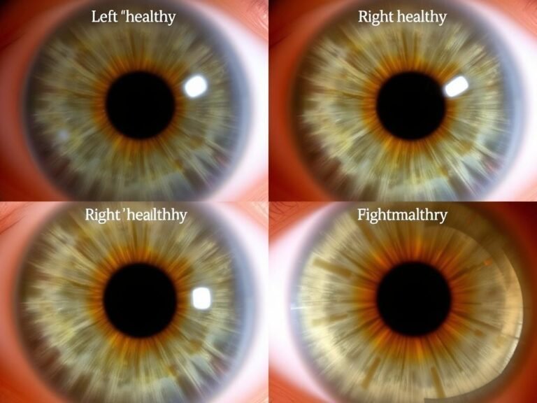 Left Eye Vs Right Eye In Iridology Chart: What's The Difference?