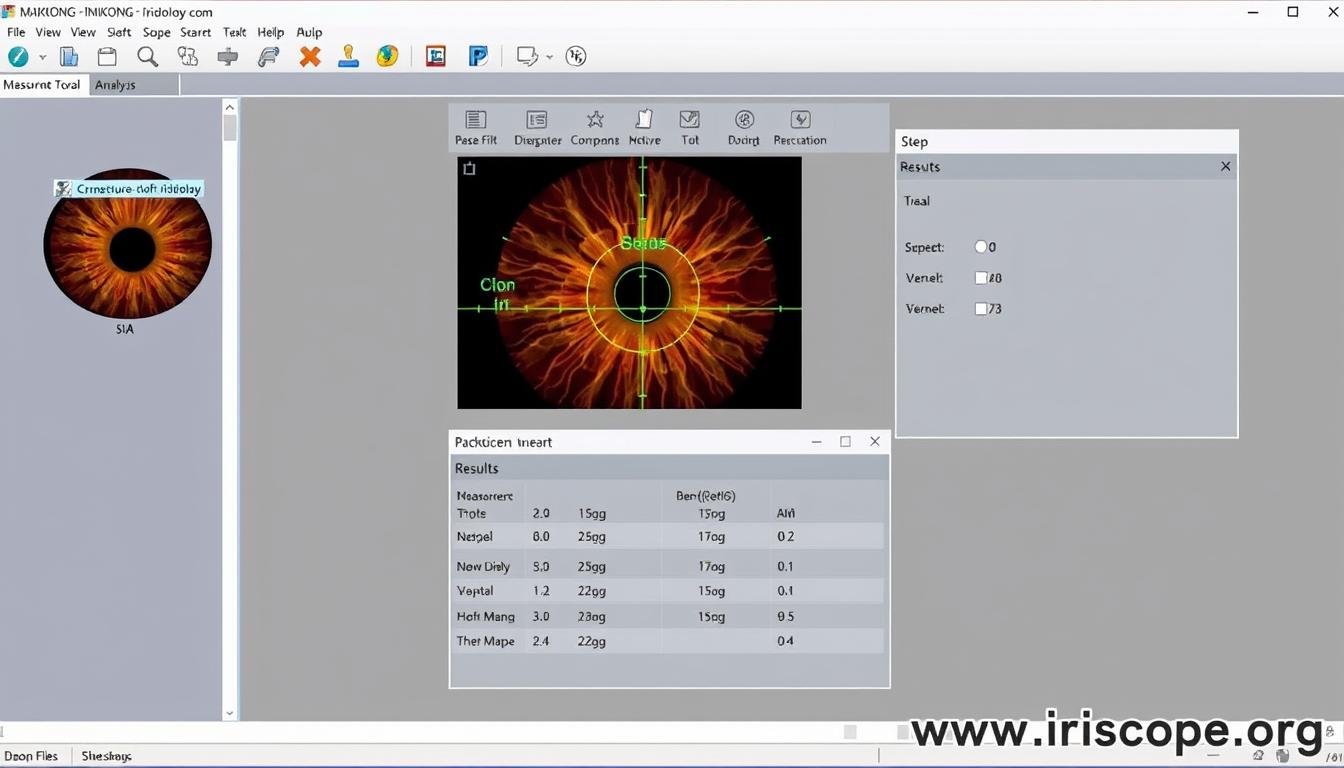 How To Read Iris Images Captured By An Iridology Camera | MAIKONG